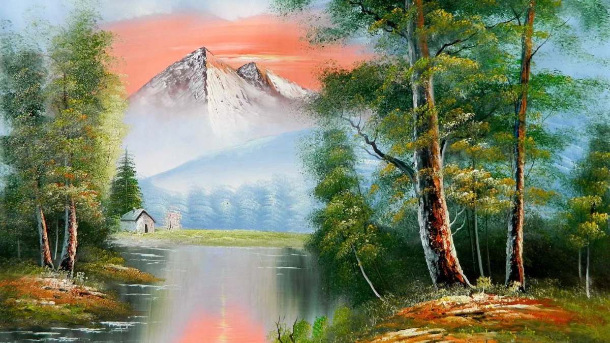 Hướng dẫn cách vẽ tranh phong cảnh thiên nhiên đẹp đơn giản